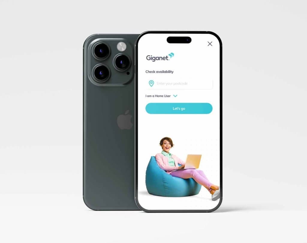 Rebrand & Website Redesign for Full-fibre Provider Giganet | Crux